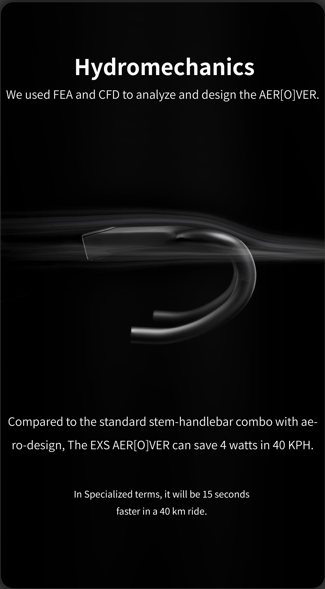 EXS Aerover Integrated Handlebar – Panda Podium