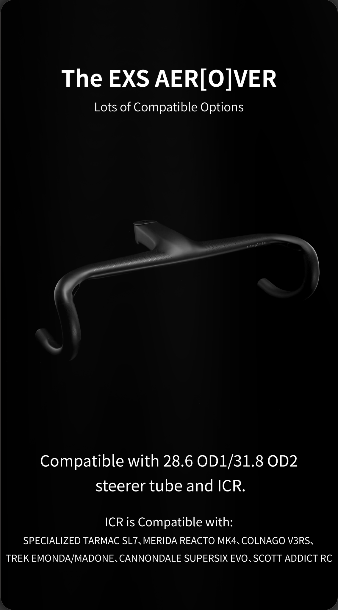 EXS Aerover Integrated Handlebar – Panda Podium