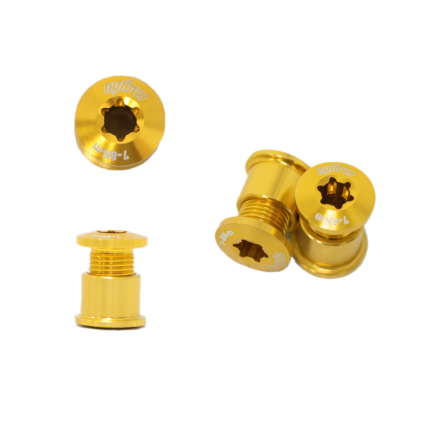 CYBREI 2X Chainring Bolt Kit – Panda Podium