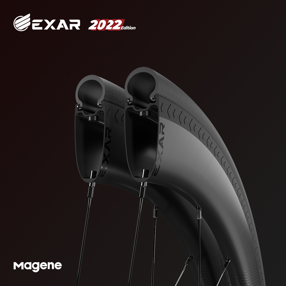 Magene EXAR RB58 Pro 2022 Carbon Rim Brake Wheelset – Panda Podium