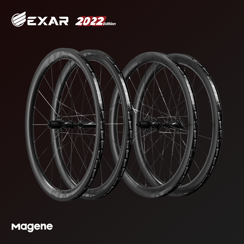 Magene EXAR RB45 Pro 2022 Carbon Rim Brake Wheelset – Panda Podium
