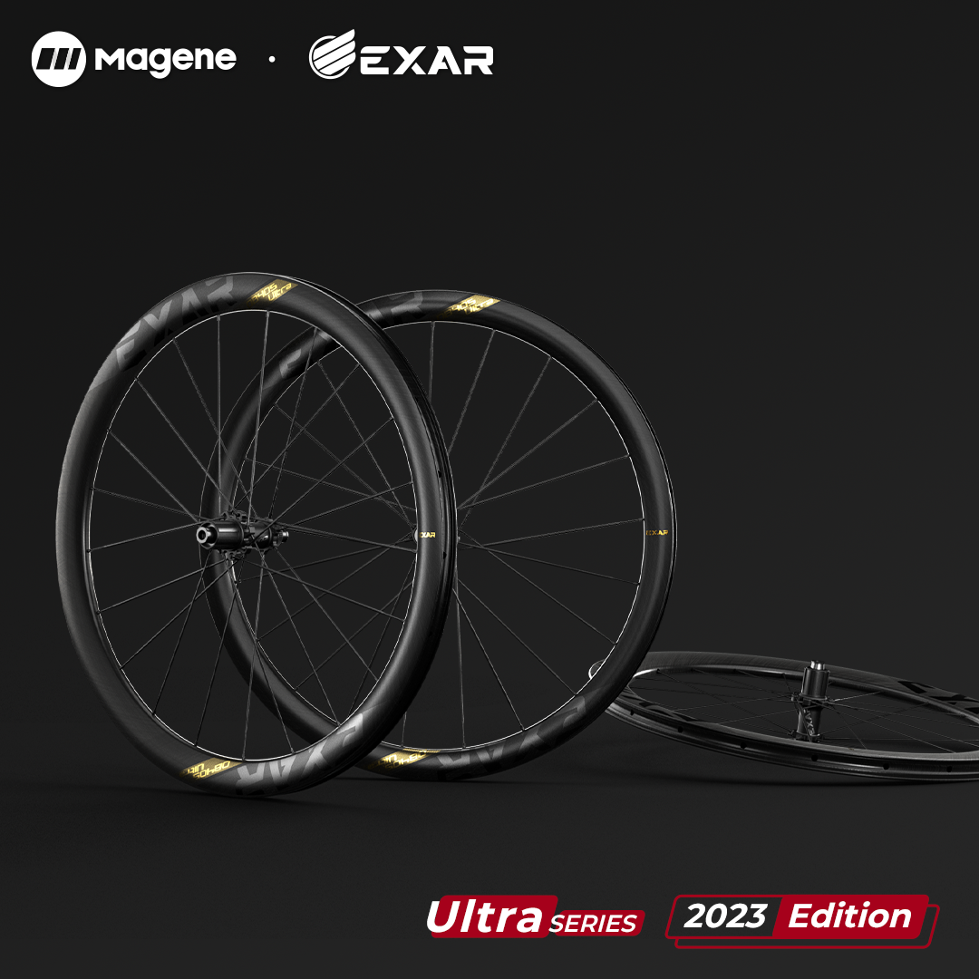 Magene 2024 EXAR Ultra DB405 Carbon Spoke Disc Brake Wheelset – Panda ...