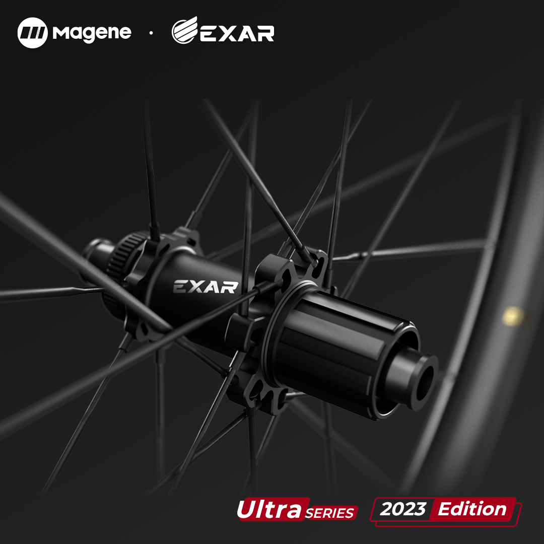 Magene 2024 EXAR Ultra DB405 Carbon Spoke Disc Brake Wheelset – Panda ...