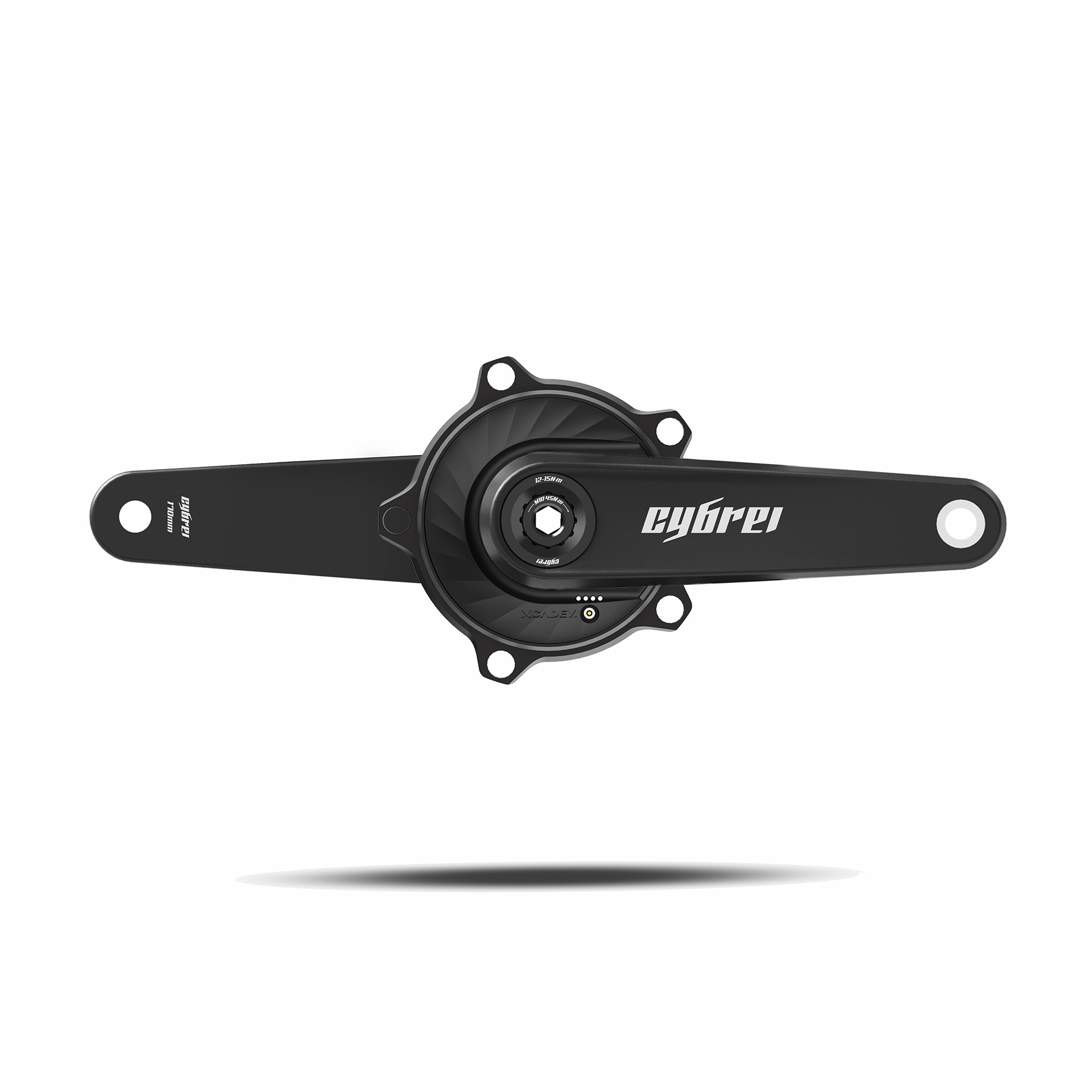 CYBREI Carbon Crank Assembly w/ Xcadey Powermeter Spider – Panda Podium