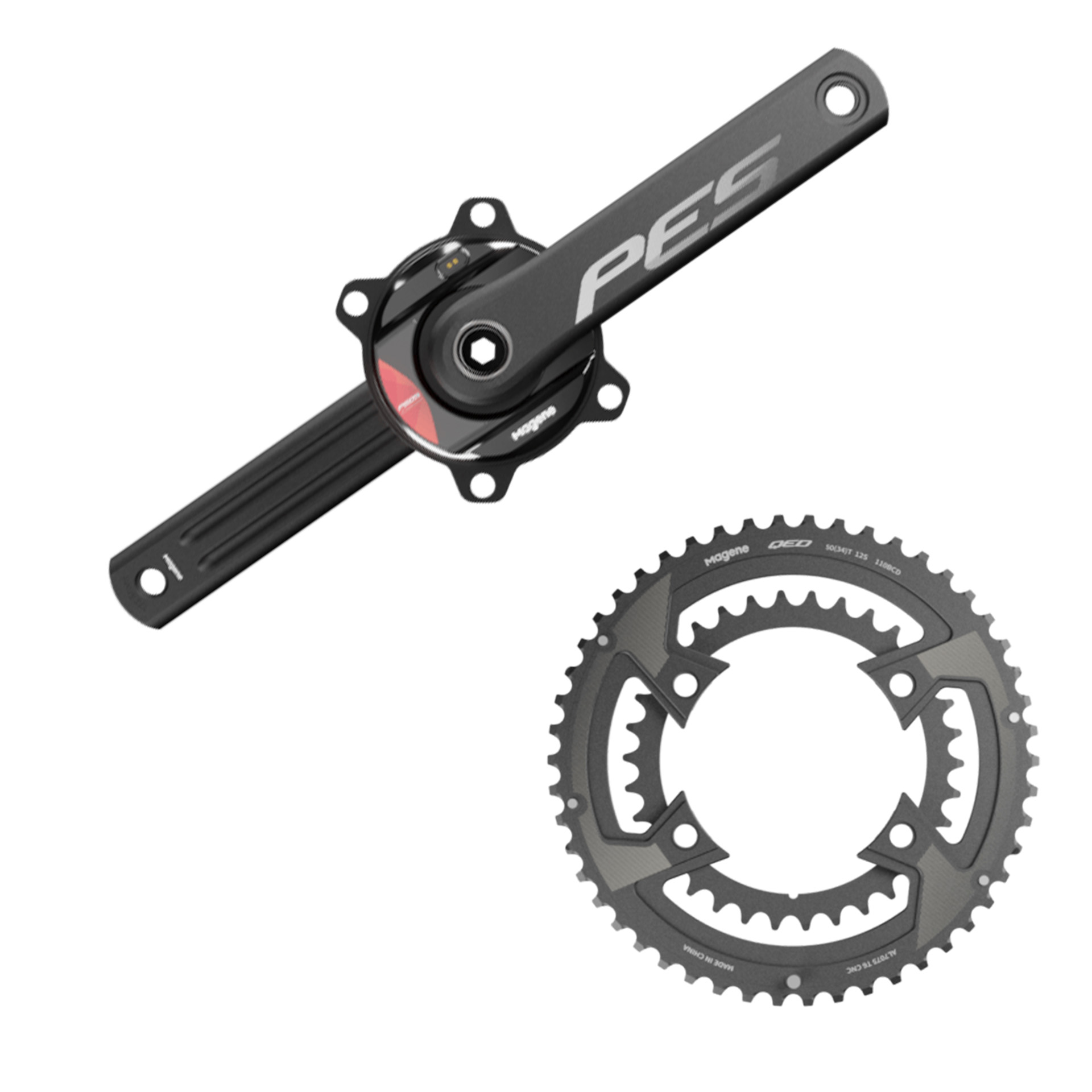 Magene PES P505 Base Power Meter Crankset – Panda Podium