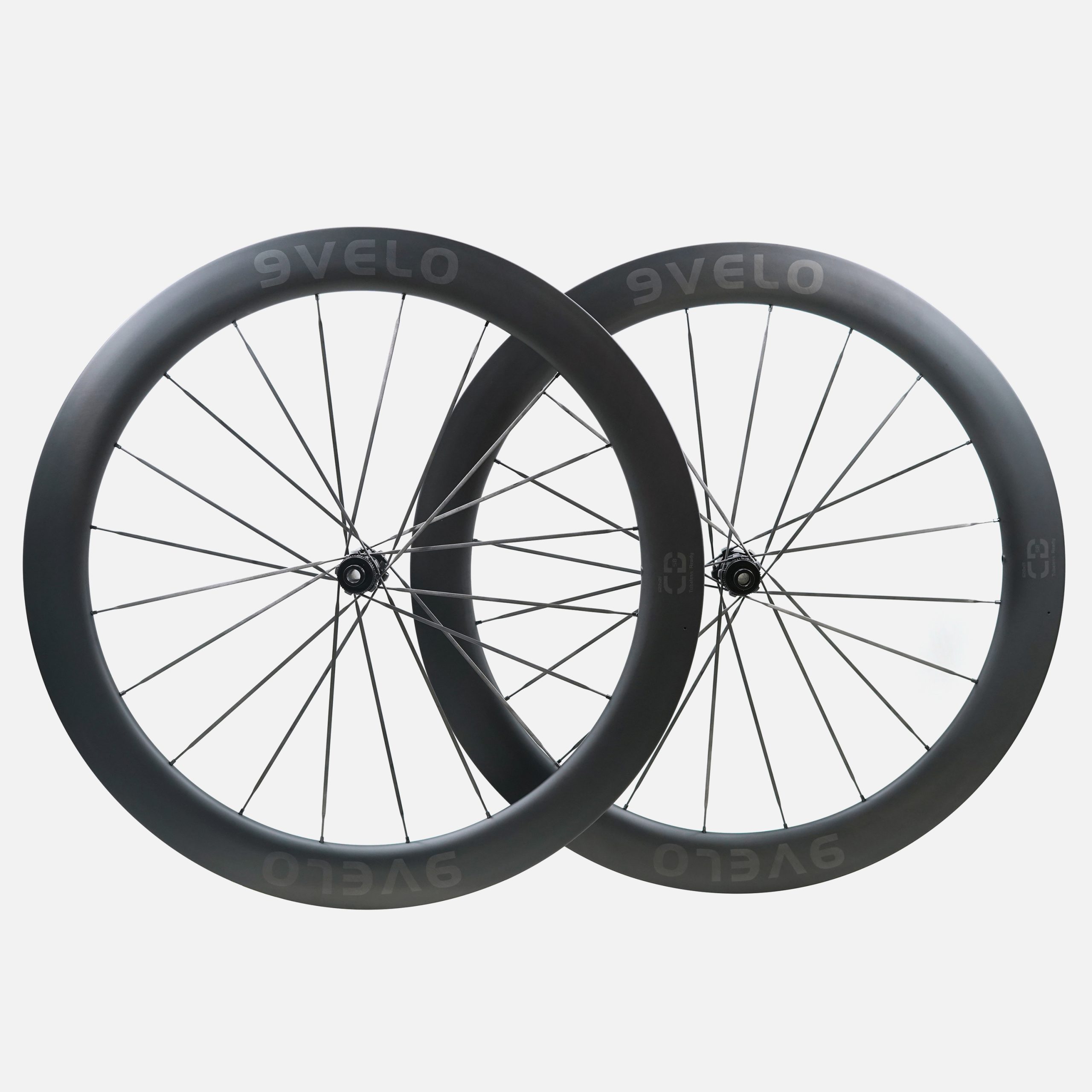 9Velo 2024 CD58 2.0 Road Disc Brake Carbon Spoke Wheelset – Panda Podium