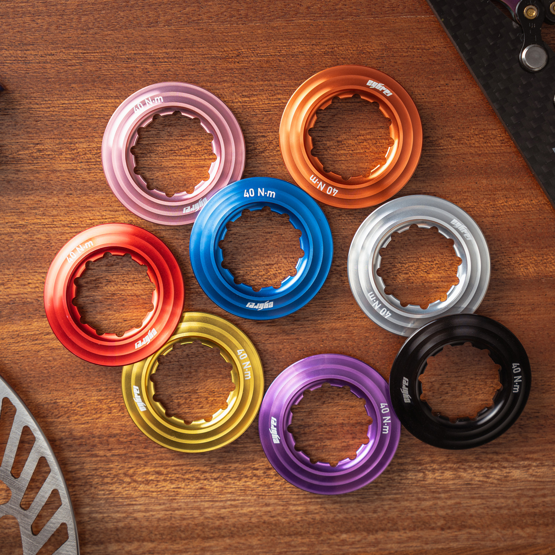 Cybrei Disc Rotor Lockring Kit – Panda Podium