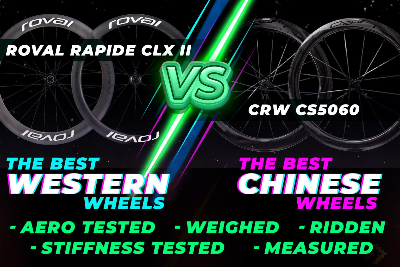 I tested the best Western wheels Vs the best Chinese wheels: Roval ...