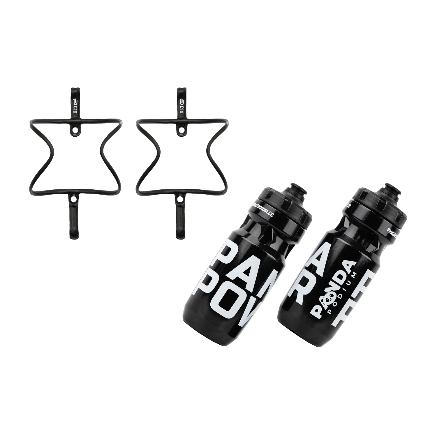 Pertual C10 Bottle Cage & Panda Bidon Kit – Panda Podium