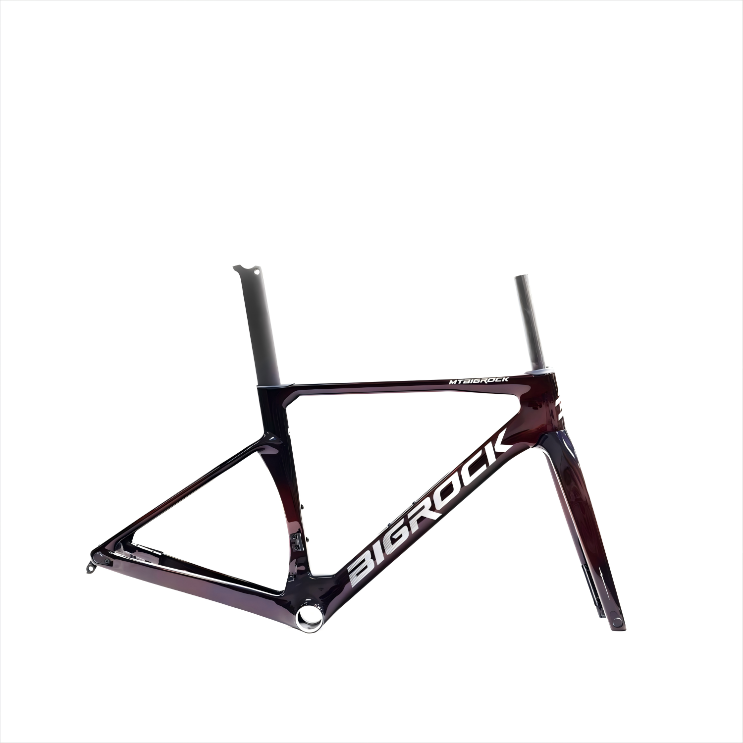 Bigrock Aero Carbon Road Bike Frameset Panda Podium