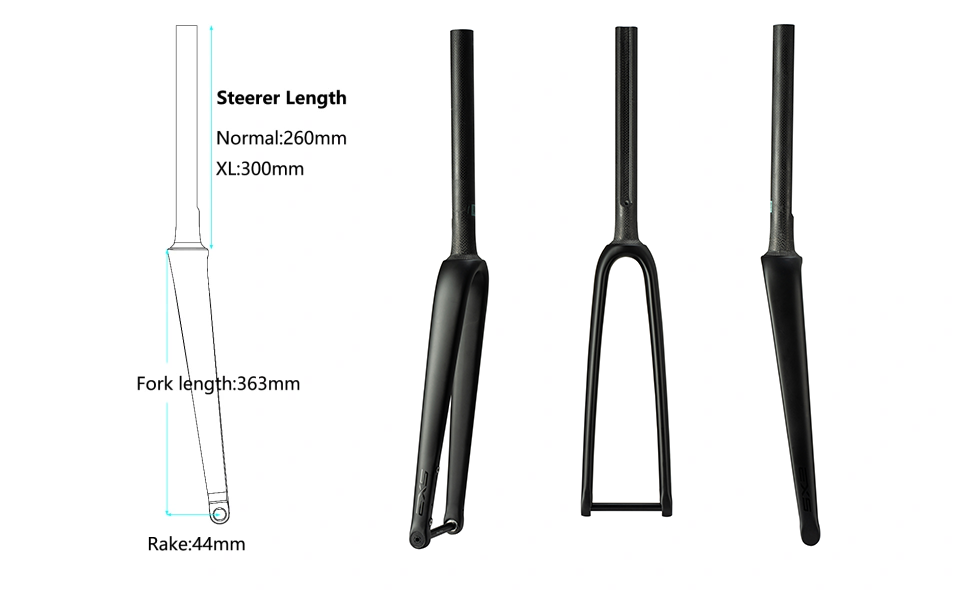 EXS FK-00 Integrated Fork – Panda Podium
