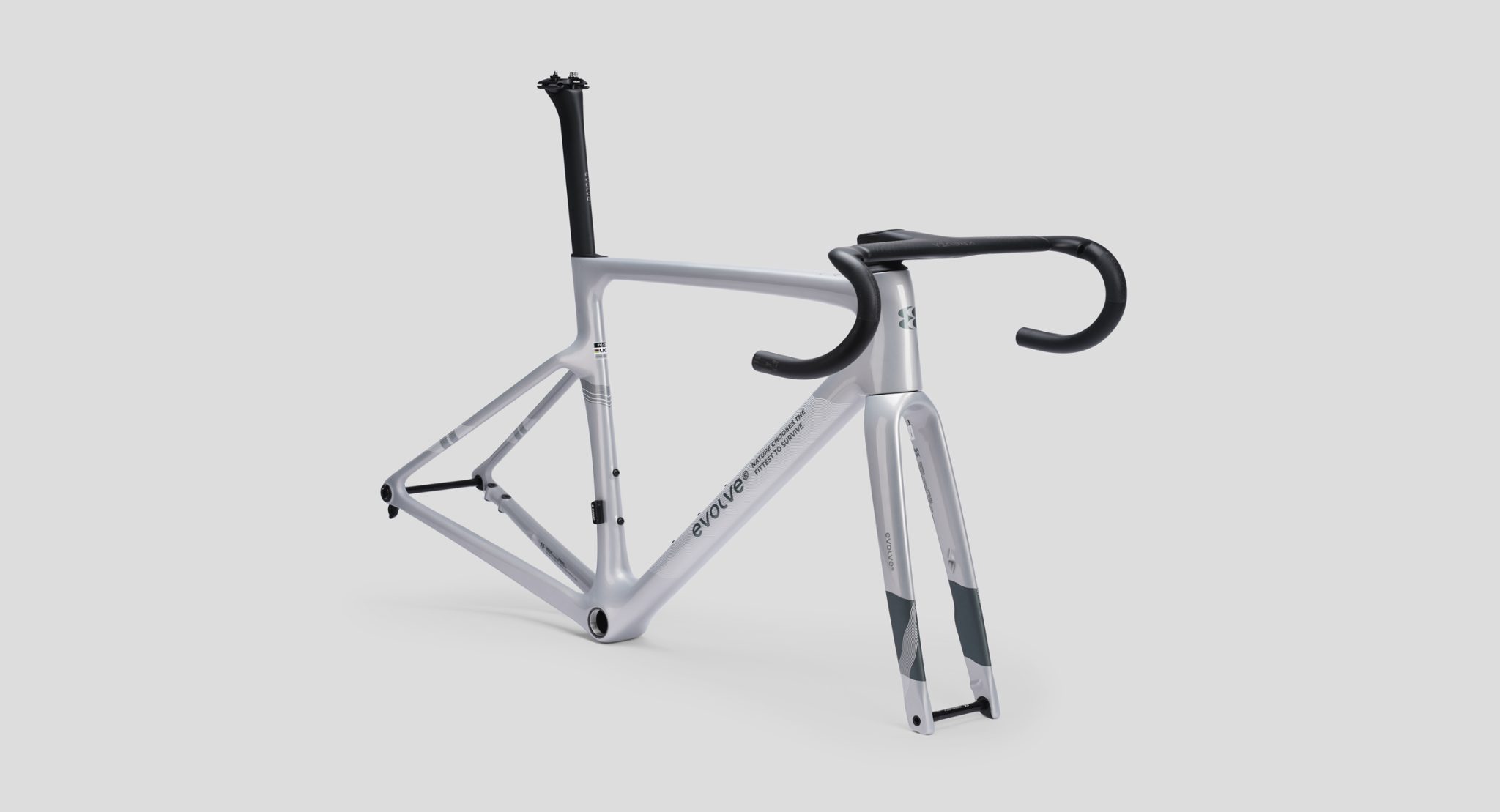 evolve CIMA Speed Artist Carbon Road bike Frameset – Panda Podium