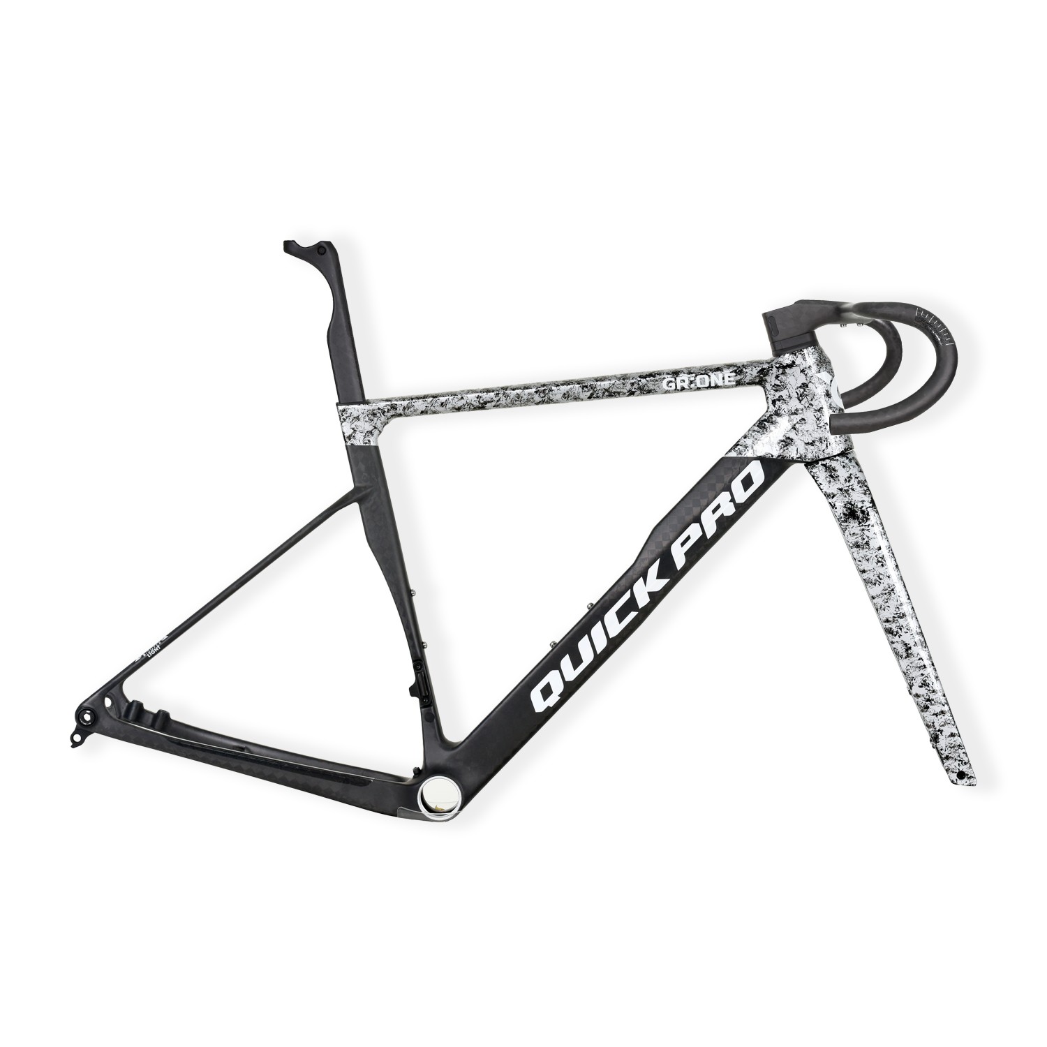QUICK PRO GR:ONE Carbon GRAVEL Bike FRAMESET – Panda Podium