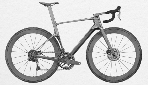 INCOLOR SSR Road Frameset – Panda Podium