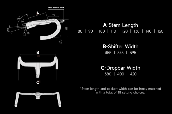 INCOLOR SR Road Frameset – Panda Podium