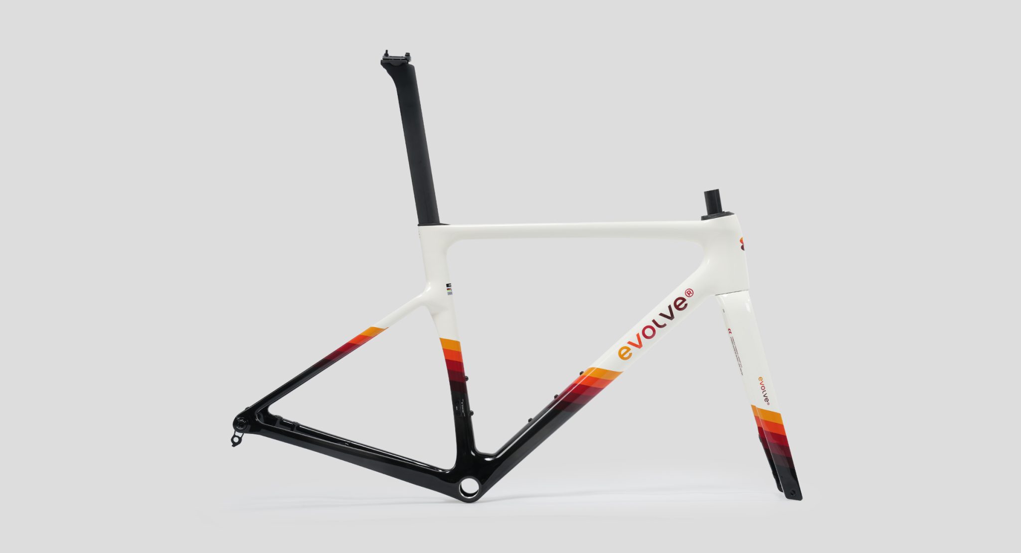evolve CIMA Speed Artist Carbon Road bike Frameset – Panda Podium
