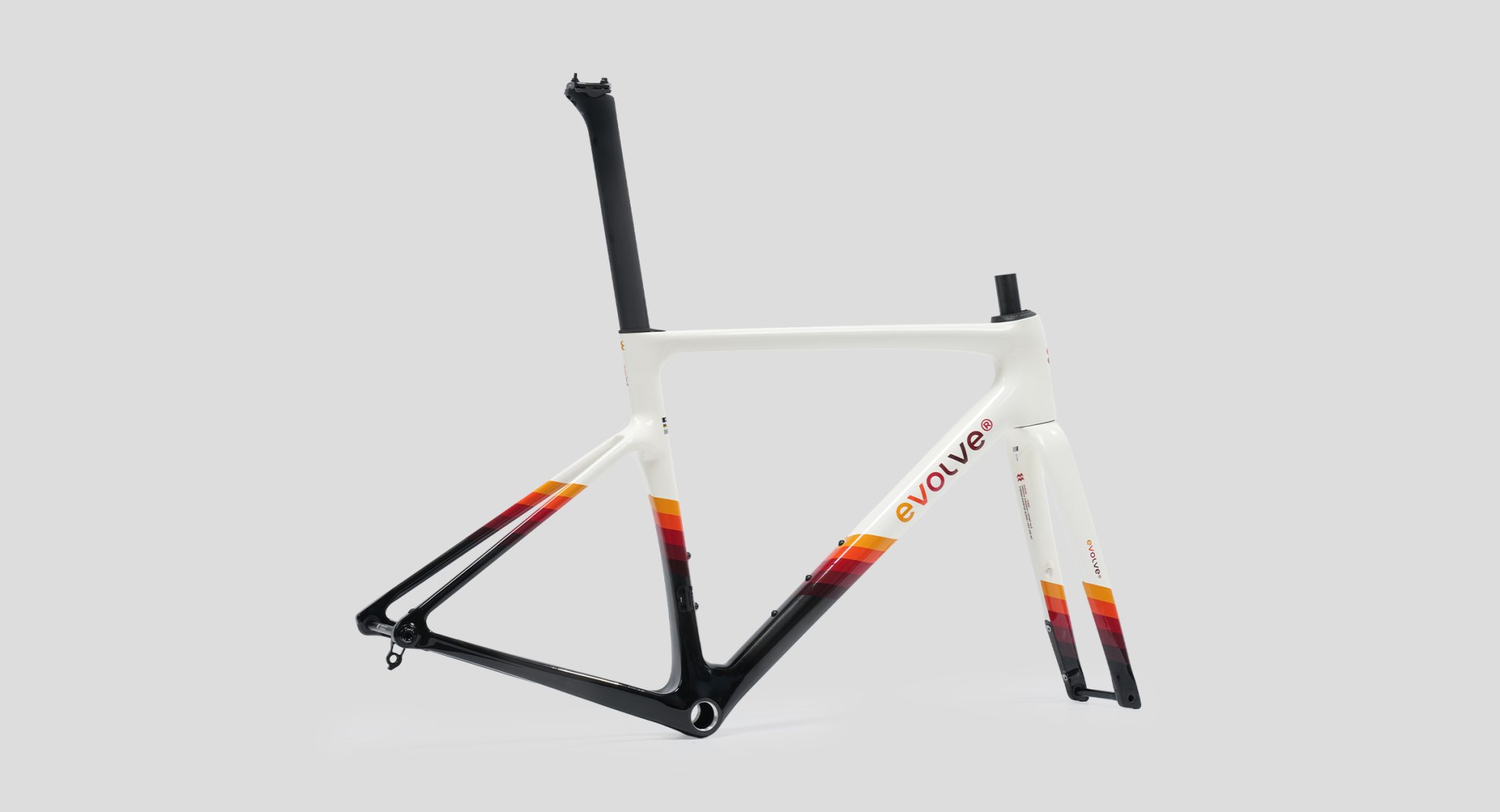 evolve CIMA Speed Artist Carbon Road bike Frameset – Panda Podium