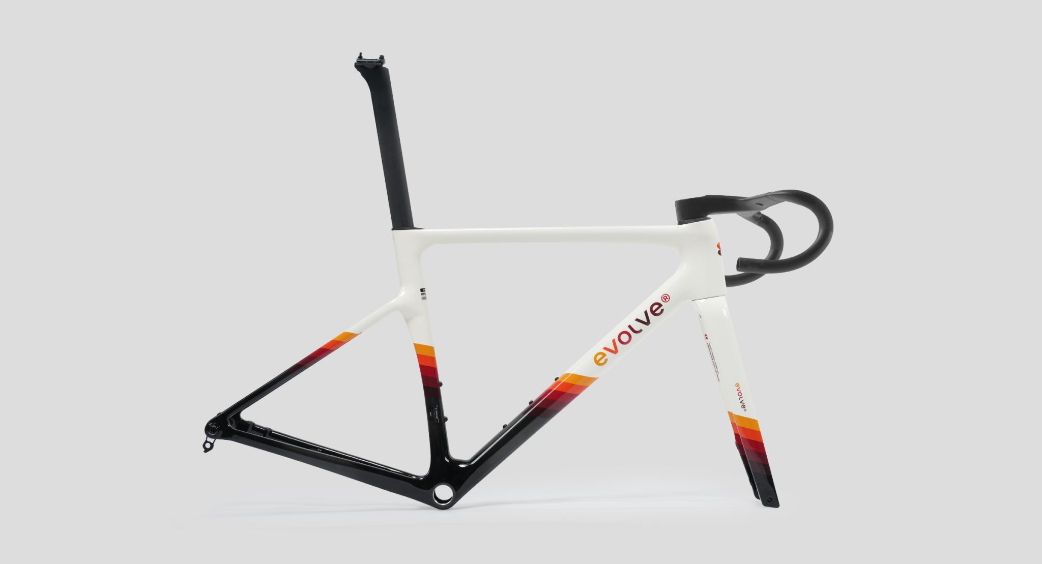 evolve CIMA Speed Artist Carbon Road bike Frameset – Panda Podium