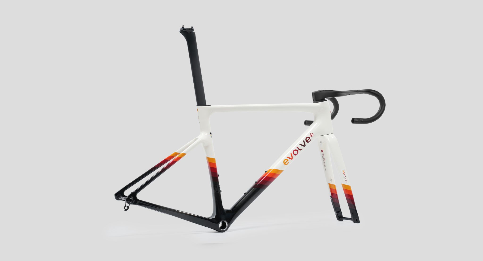 evolve CIMA Speed Artist Carbon Road bike Frameset – Panda Podium