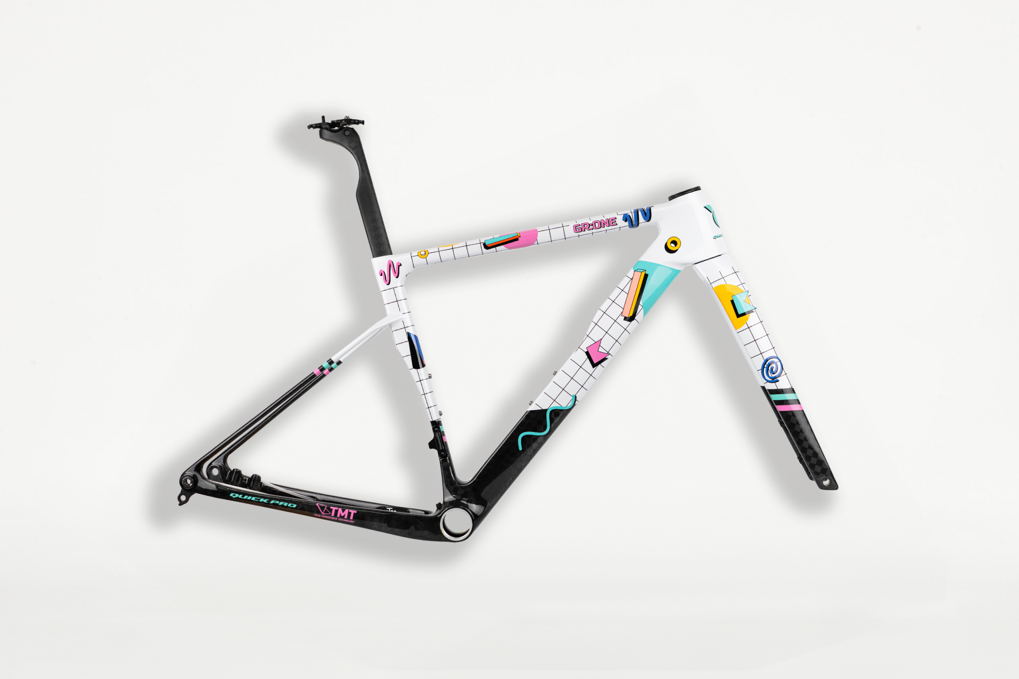 QUICK PRO GR:ONE Carbon GRAVEL Bike FRAMESET – Panda Podium
