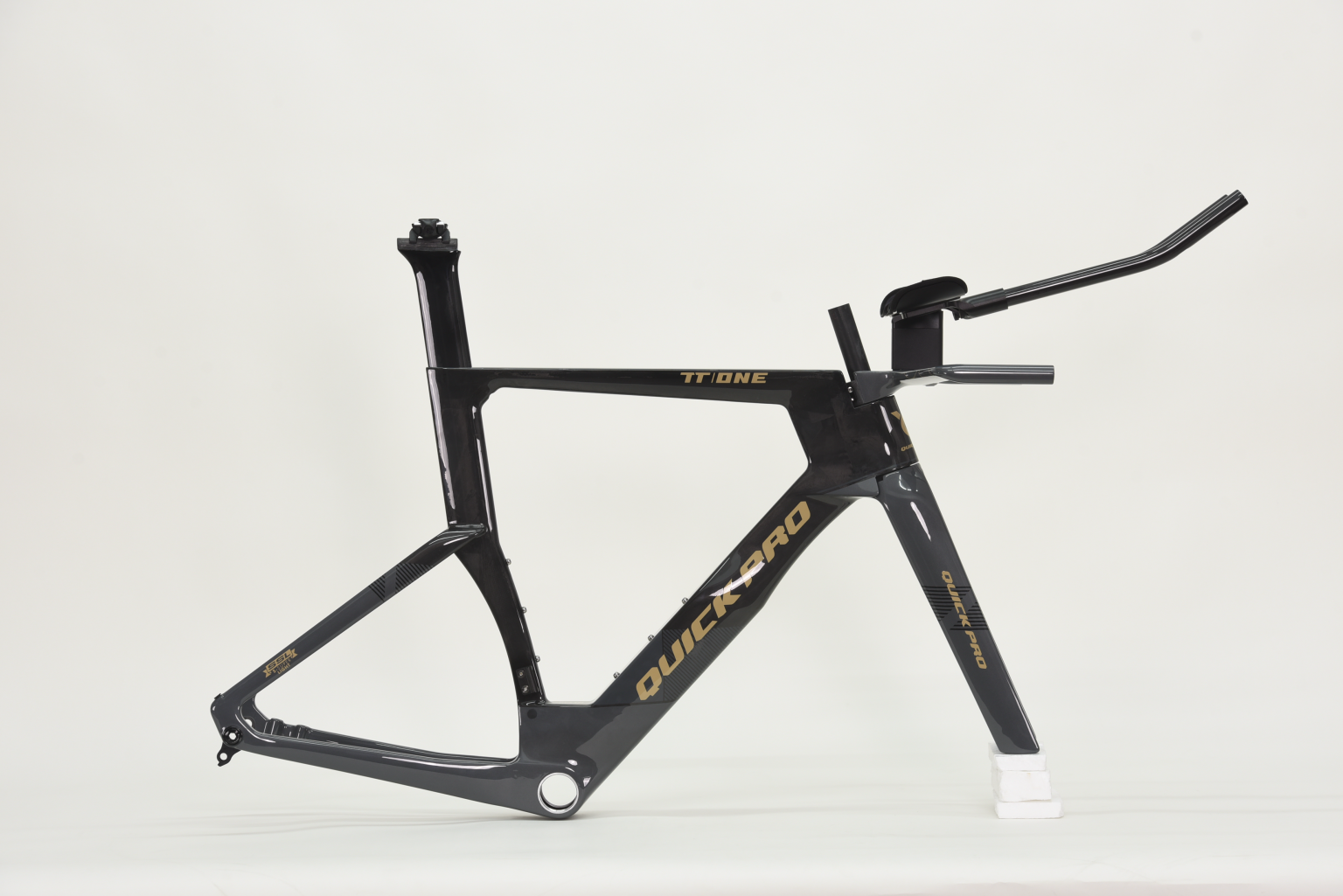QUICK PRO TT:ONE Carbon Time Trial Bike FRAMESET – Panda Podium