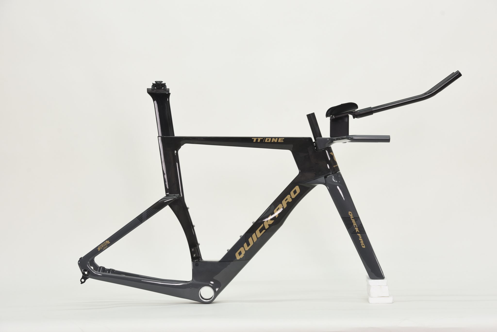 QUICK PRO TT:ONE Carbon Time Trial Bike FRAMESET – Panda Podium