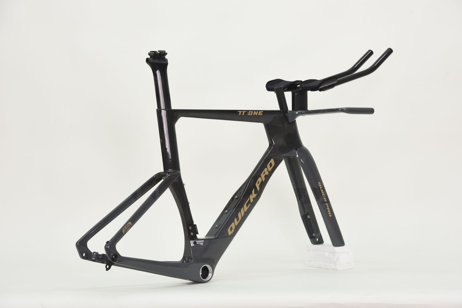 QUICK PRO TT:ONE Carbon Time Trial Bike FRAMESET – Panda Podium